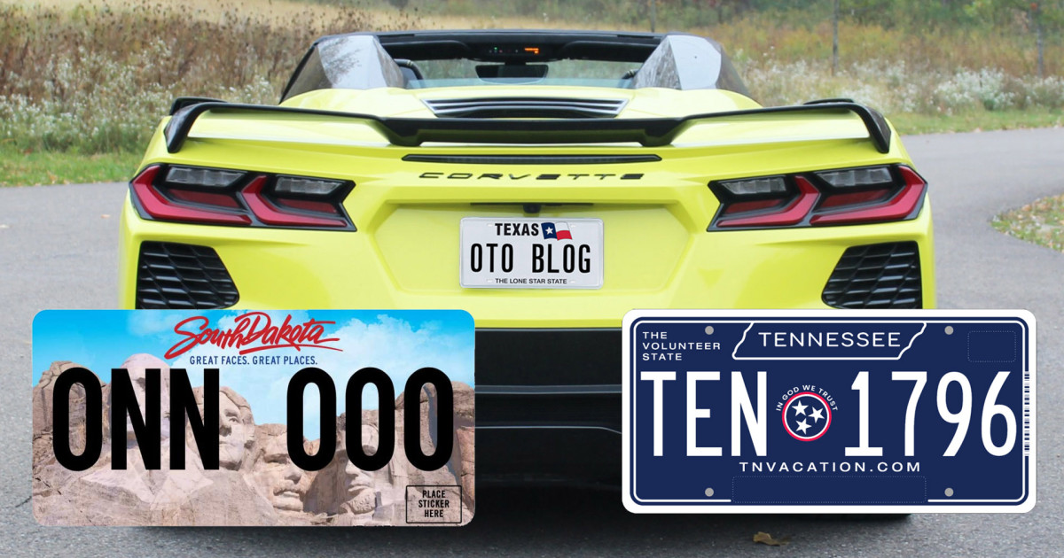 All 50 U.S. License Plates, re-ranked from best to California - Autoblog