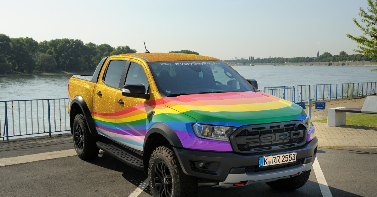 Ford actually built a 'Very Gay Raptor' in response to an internet troll