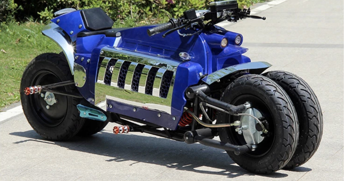 Mini bootleg Dodge Tomahawk is the coolest pocket bike of them all