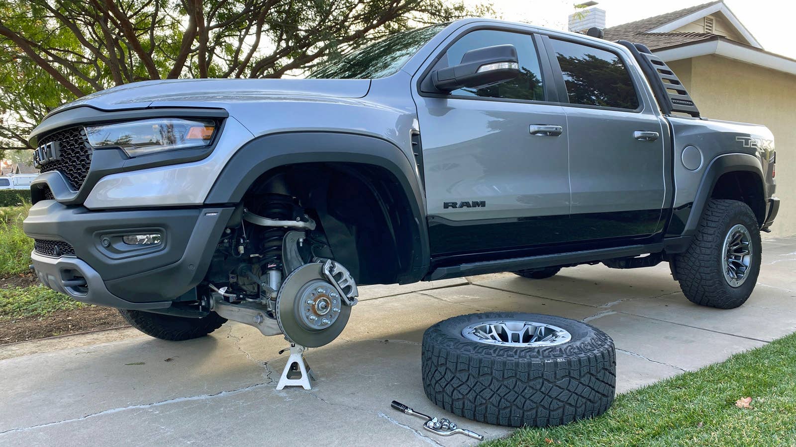 2021 Ram 1500 TRX Suspension Deep Dive | Underbelly of the beast - Autoblog