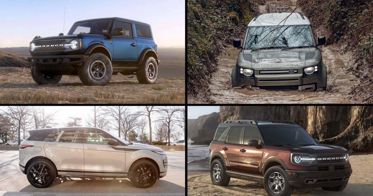 We compare 2021 Ford Bronco and Bronco Sport specifications to their ...
