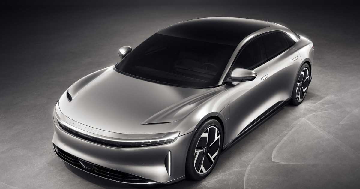 Lucid Air base sedan targets Tesla Model S, with 406-mile range for ...