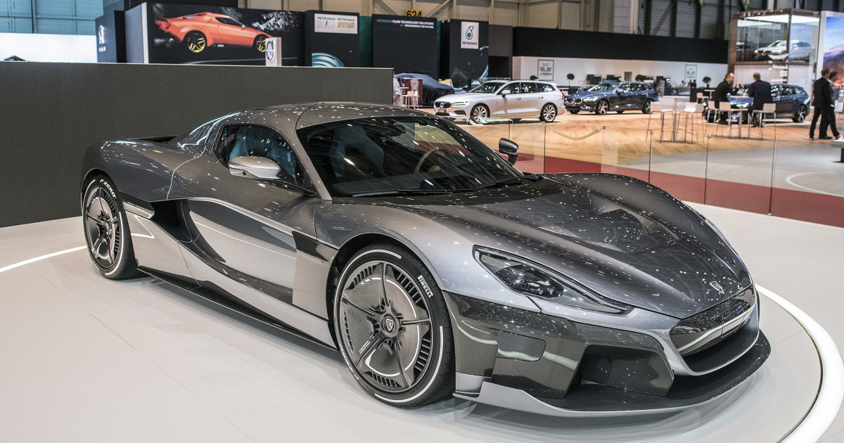 Rimac C_Two electric hypercar debuts at almost 2,000 horsepower - Autoblog