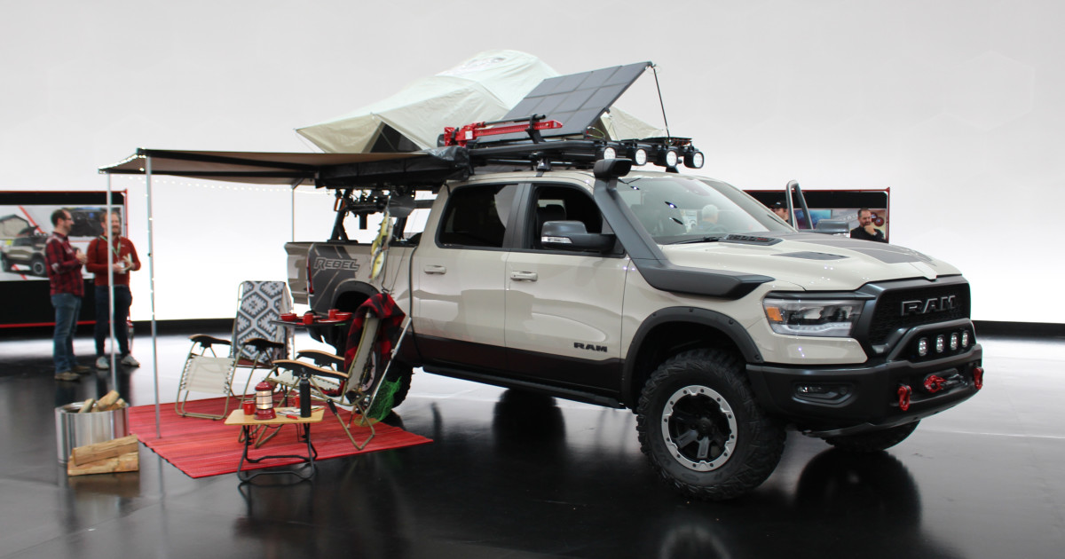 Ram 1500 diesel overlander, off-road Jeep Wrangler show present and ...
