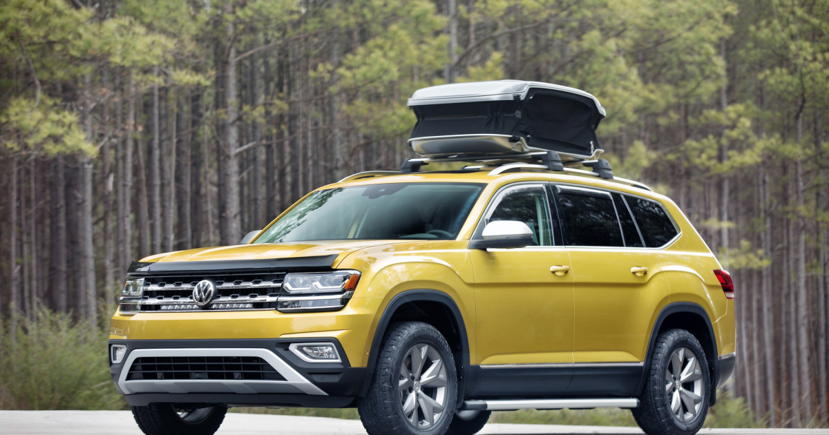 The Volkswagen Atlas Weekend Edition Concept is aimed at weekend ...
