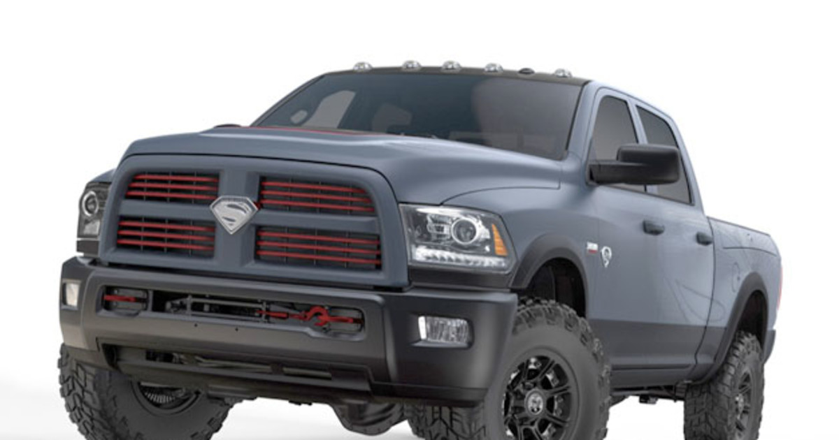 Superman-themed Ram Power Wagon hits the block for charity