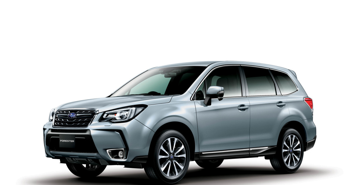 Subaru Forester gets facelift for Japan