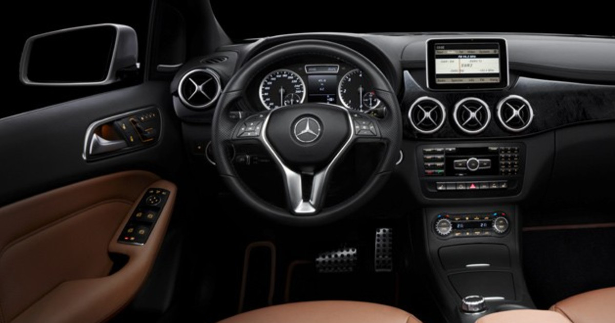 Mercedes releases first B-Class interior images - Autoblog