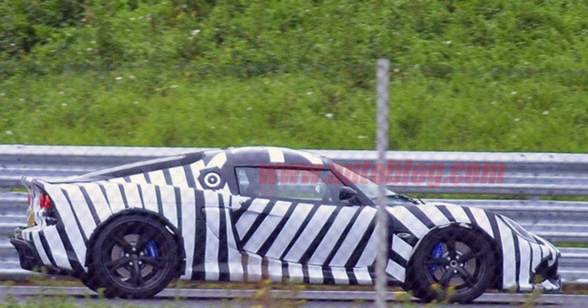 Next Lotus Exige dons zebra stripes but can't hide - Autoblog