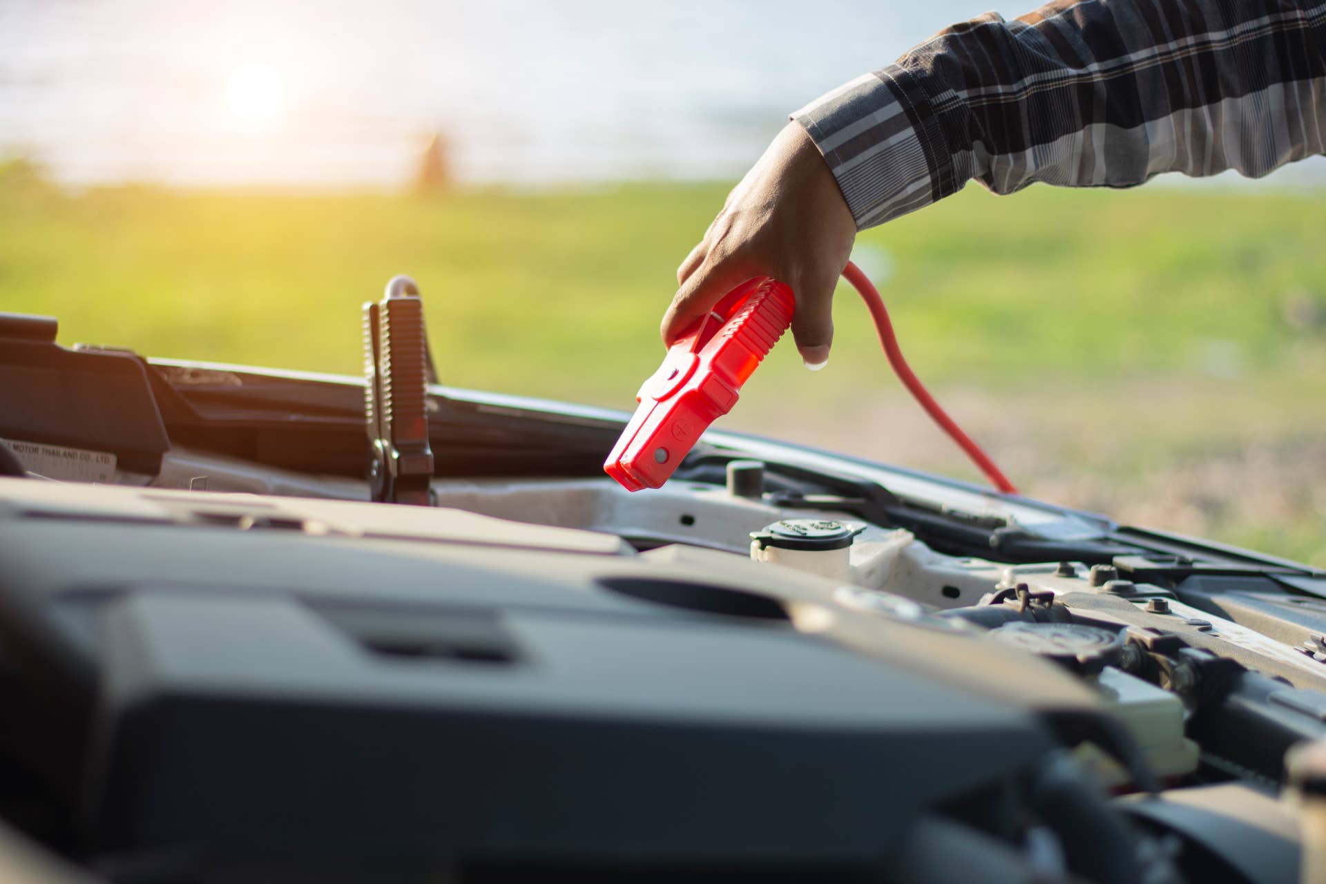 How to jump start a car