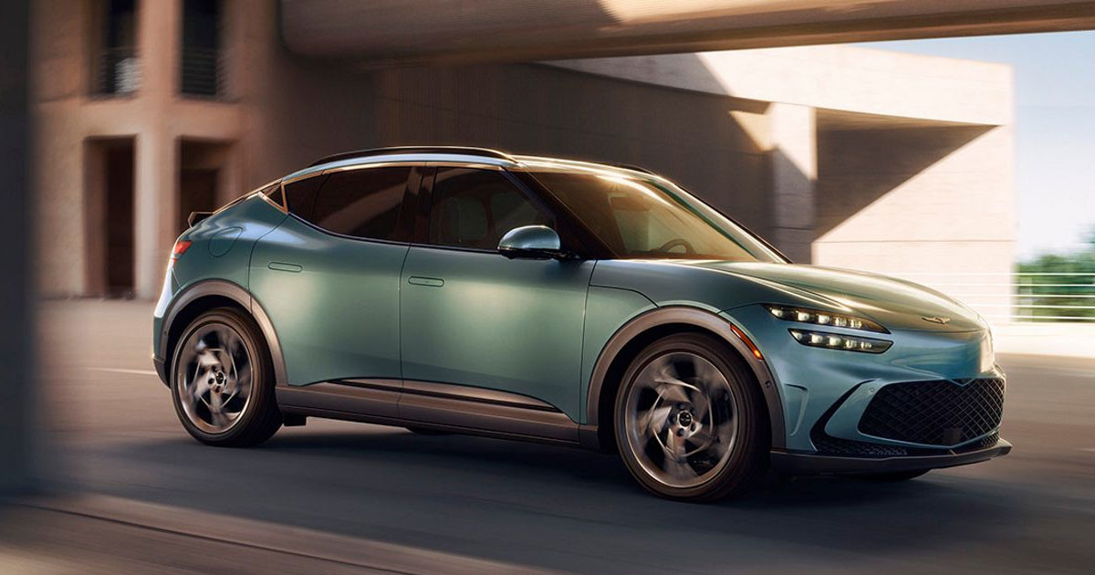 2025 Genesis GV60 adds a new entry-level AWD trim with 264 miles of ...