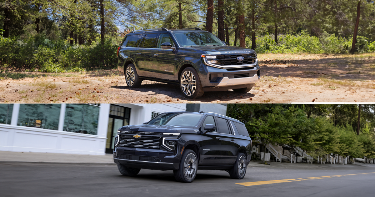 Is the 2025 Chevy Suburban better than the 2025 Ford Expedition? - Autoblog