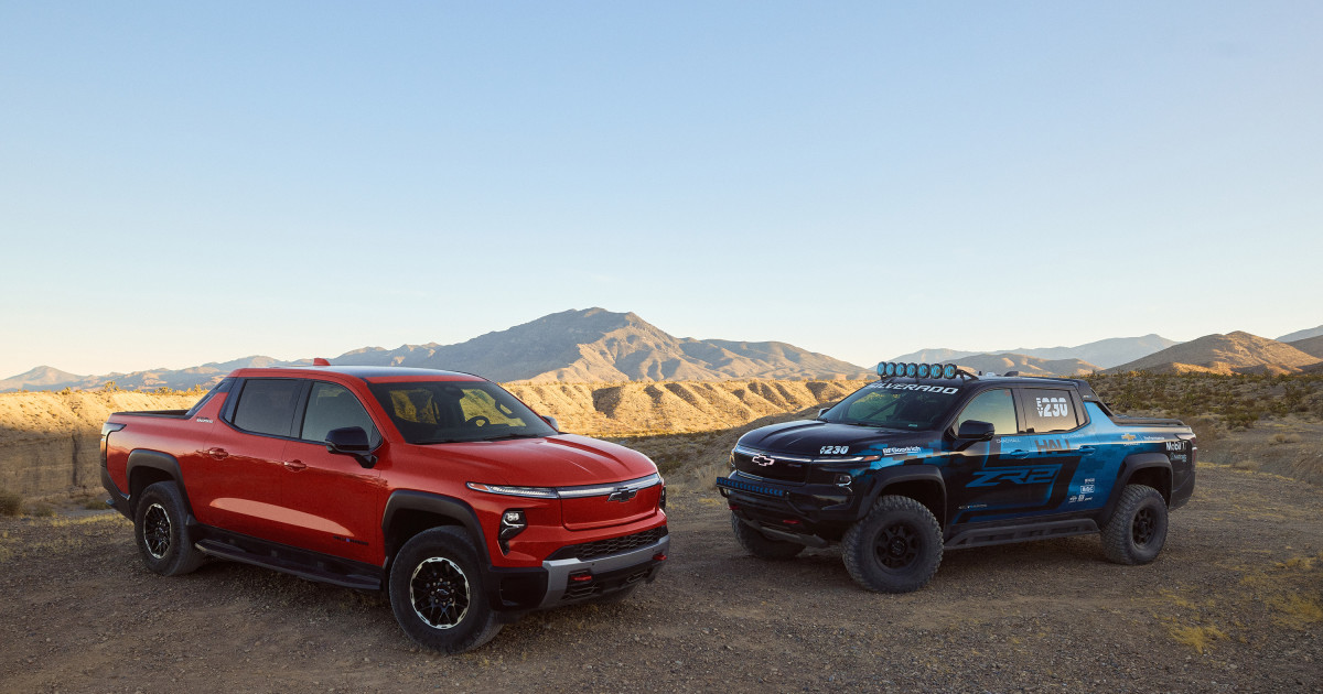 Chevy's Silverado EV ZR2 blasts into off-road racing at Mint 400 - Autoblog