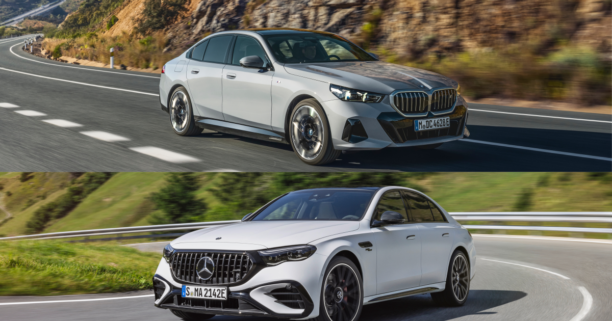 BMW 550e vs Mercedes-AMG E53: Which hybrid saloon comes out on top ...