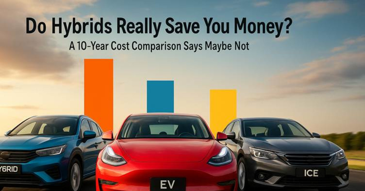 Hybrid vs EV vs Gas: Which Actually Saves You the Most Money? - Autoblog