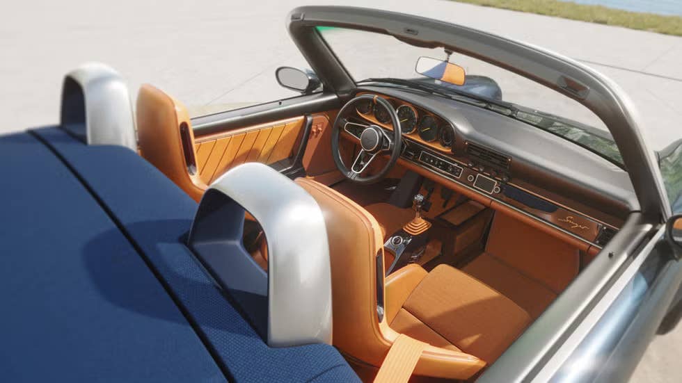 Singer’s New 911 Cabriolet Pairs Turbo Widebody Looks with 4.0-Liter ...