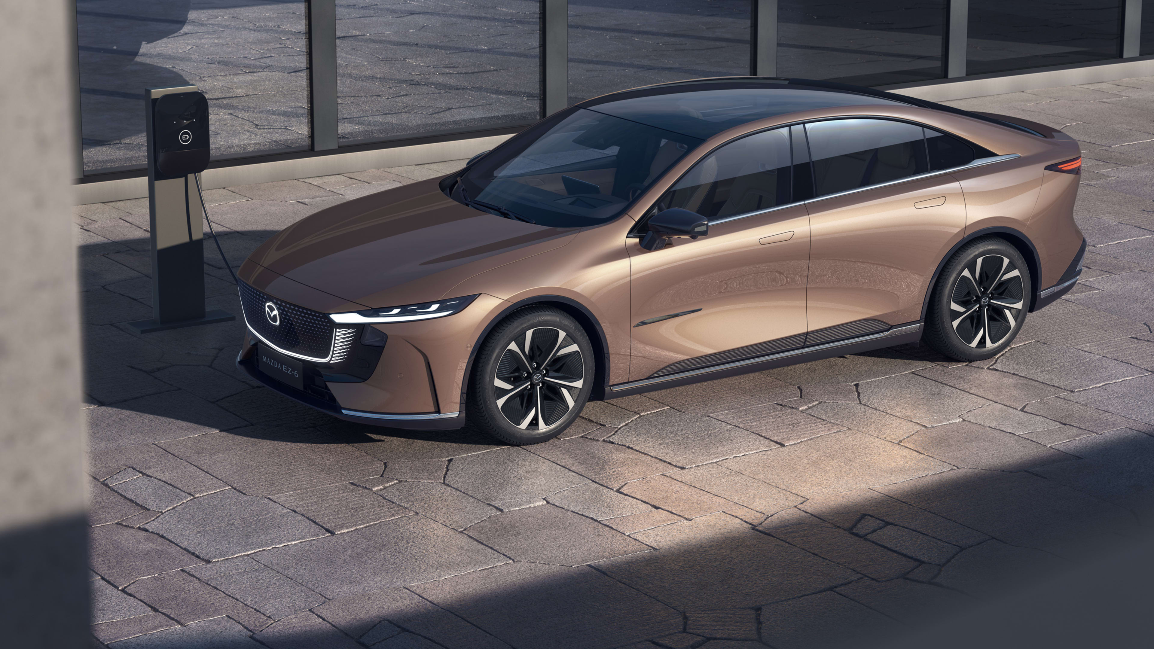 Mazda reveals the gorgeous 6e all-electric sedan