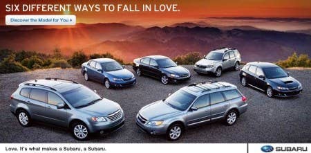 What really makes a Subaru a Subaru? Love? - Autoblog