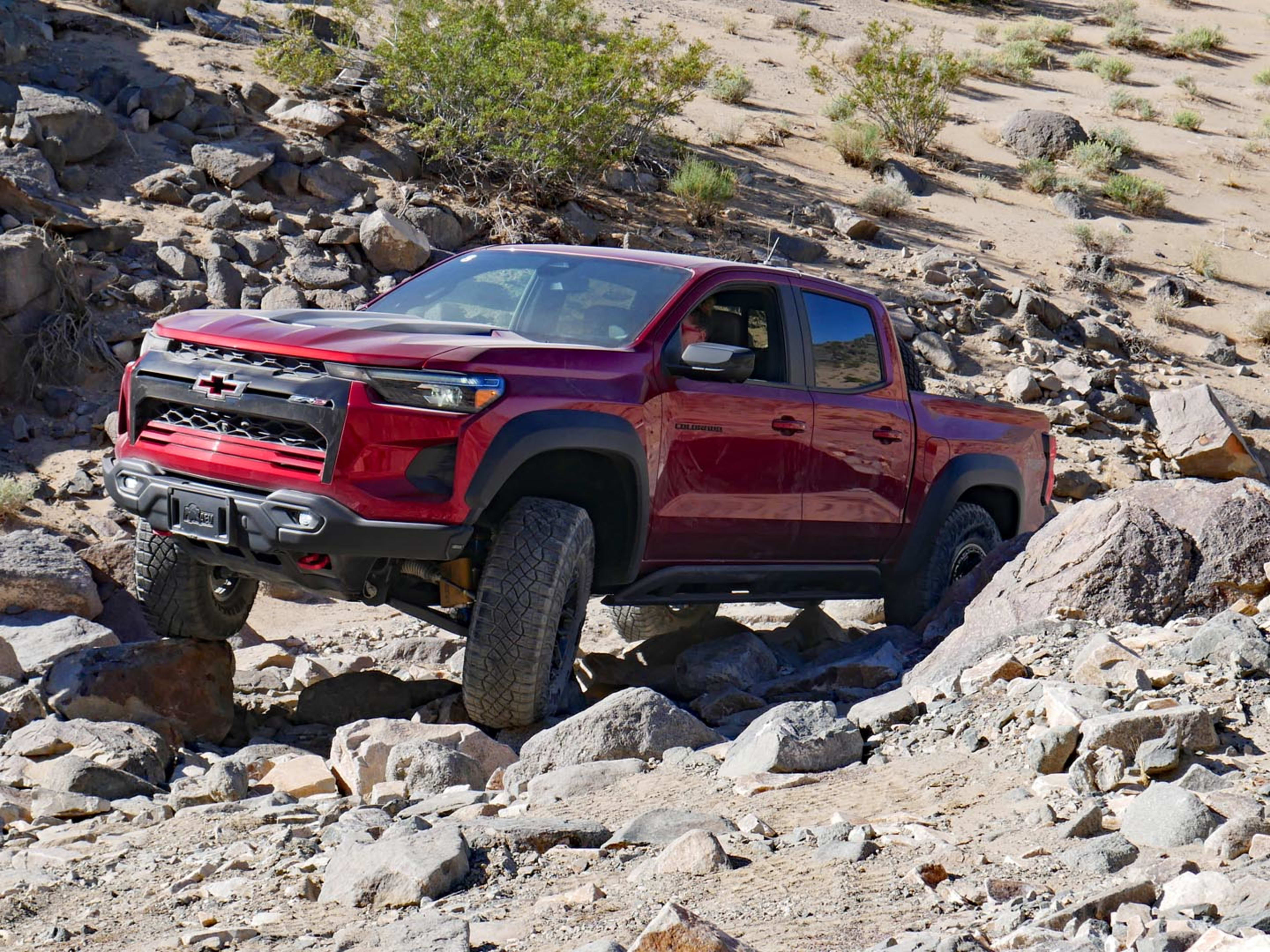 2024 Chevy Colorado ZR2 Bison First Drive Review: Crawls on rocks ...