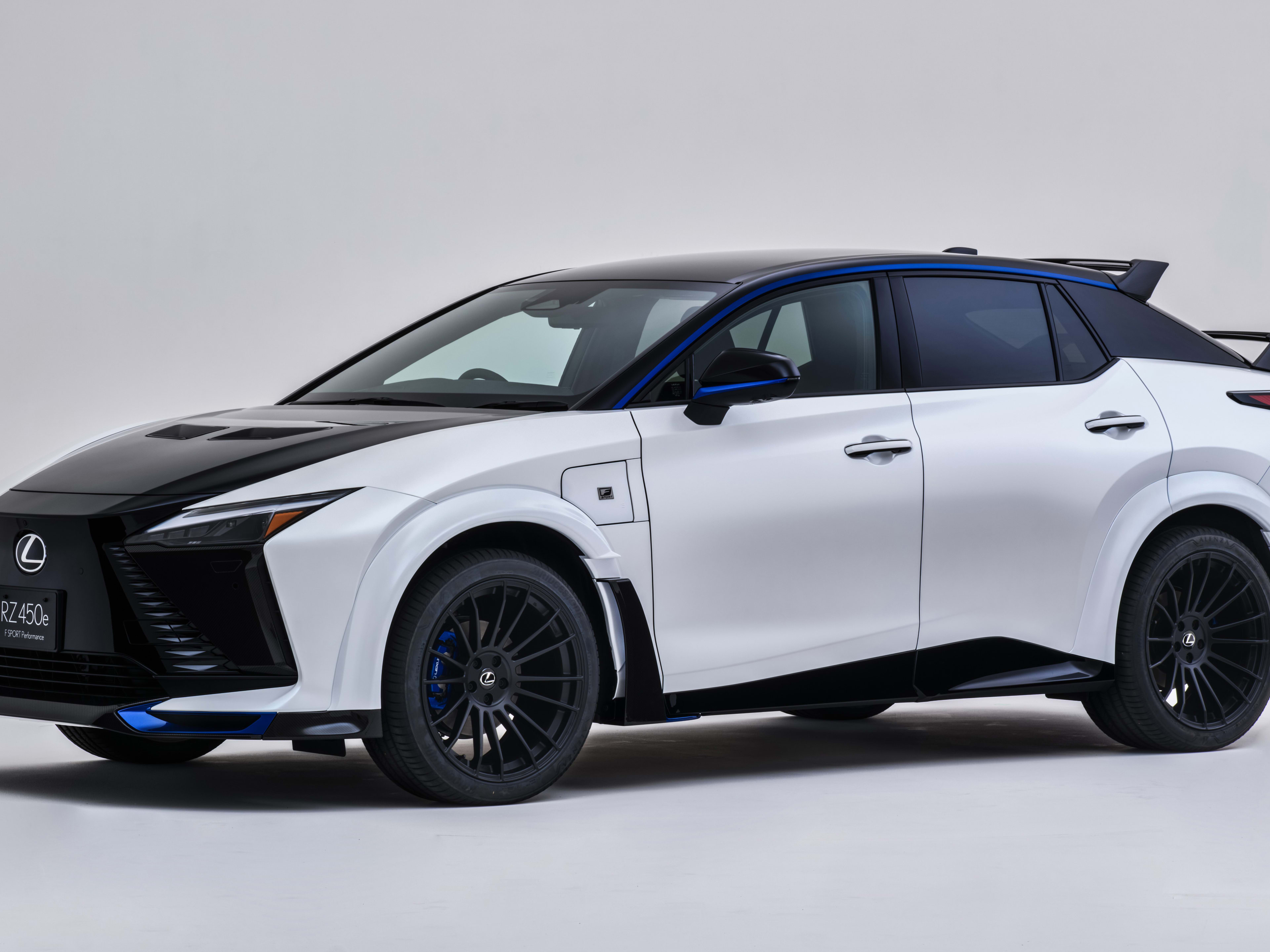 Lexus RZ 450e F Sport Performance revealed at Tokyo Auto Salon - Autoblog