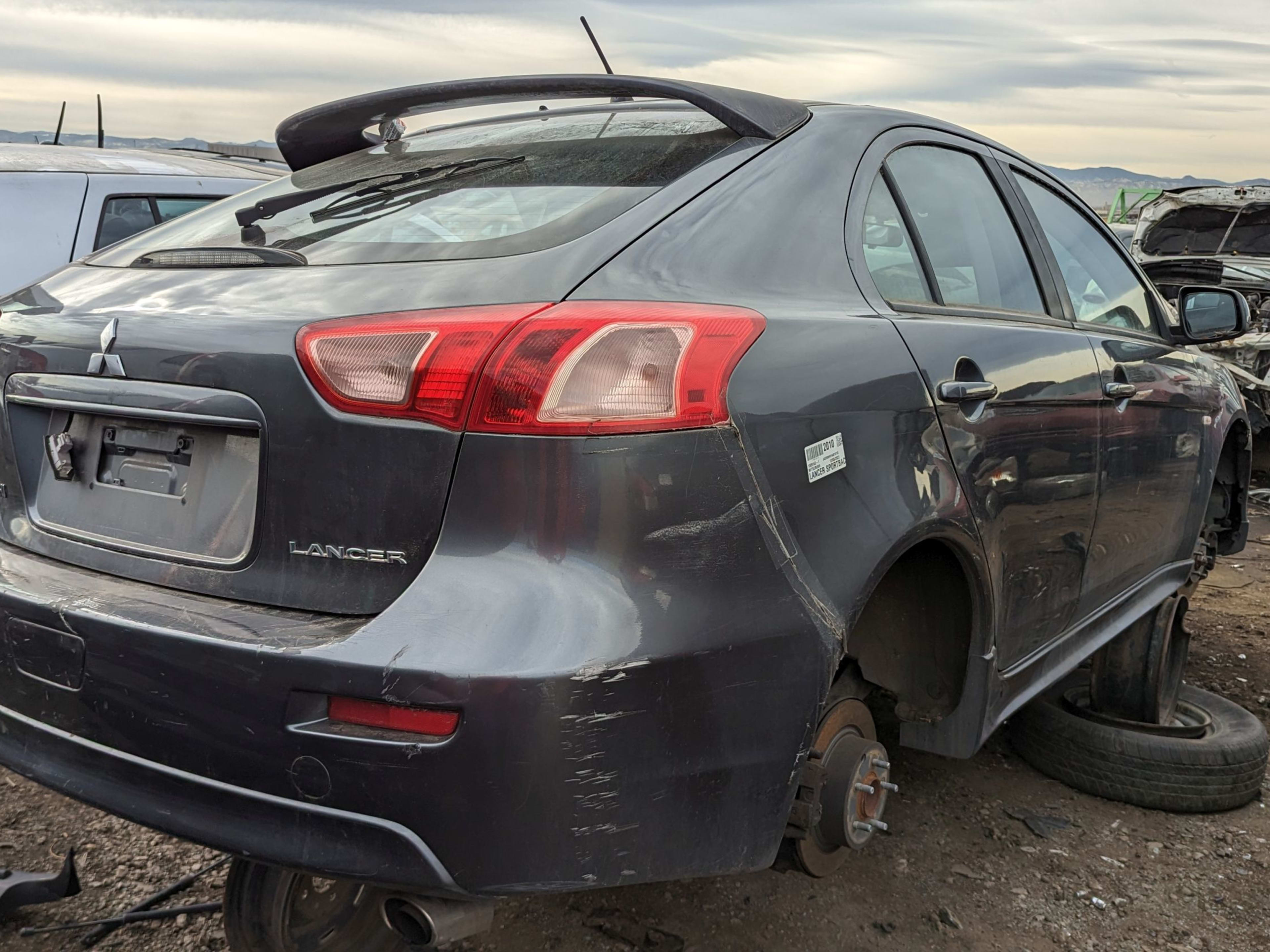 Junkyard Gem: 2010 Mitsubishi Lancer Sportback GTS