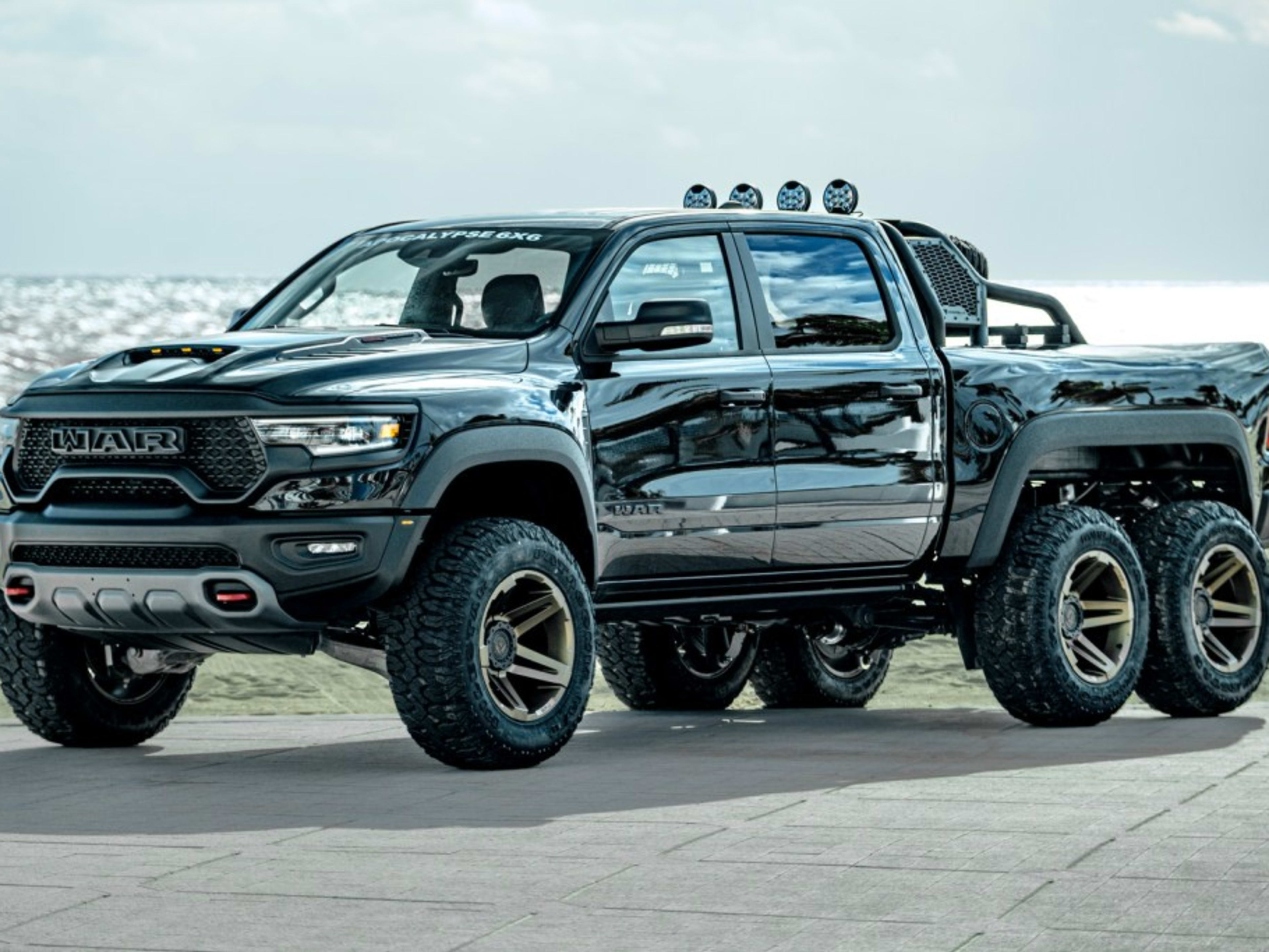 Apocalypse Warlord 6x6 Ram 1500 TRX wears its name well