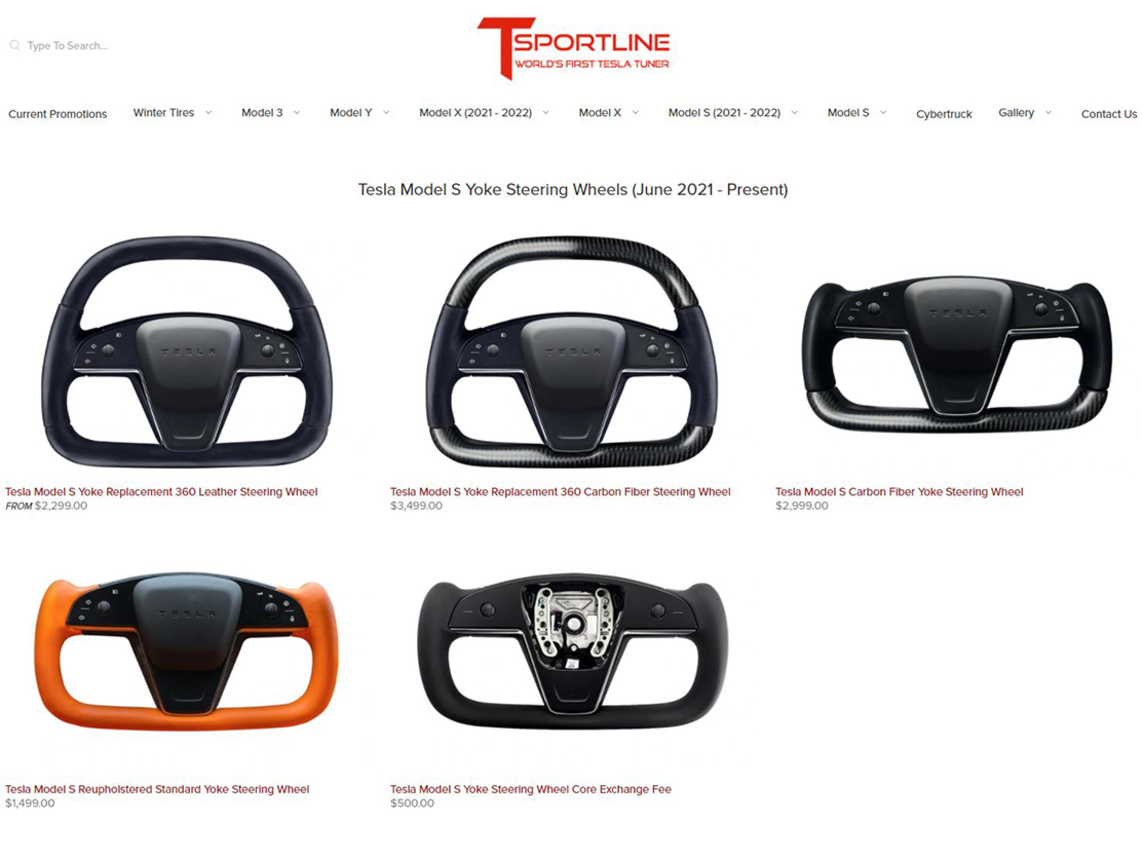 Tesla Model S gets an aftermarket yoke replacement - Autoblog