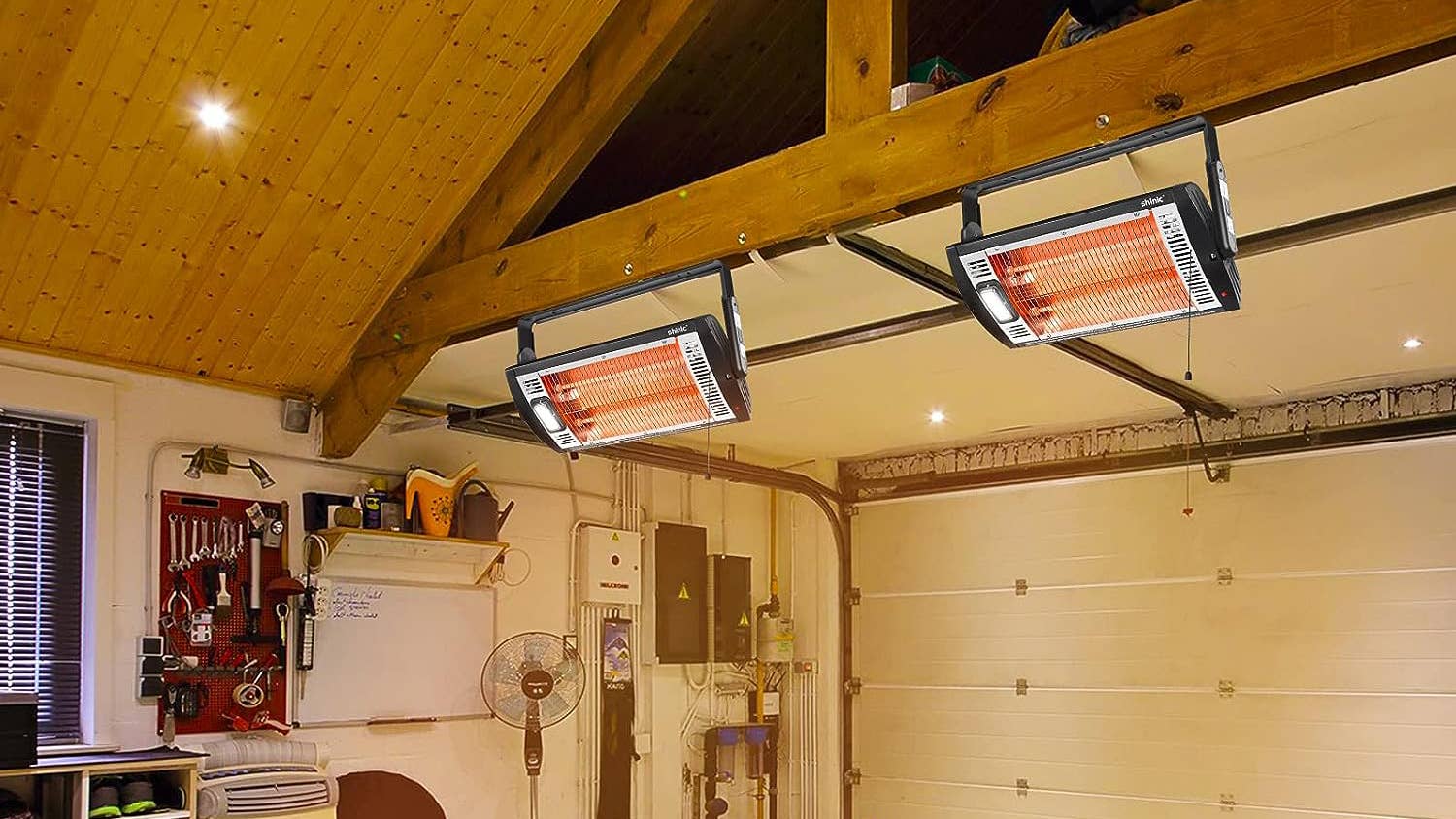 Garage Ceiling Gas Heaters Mr. Heater Garage/Workshop Ceiling Heater