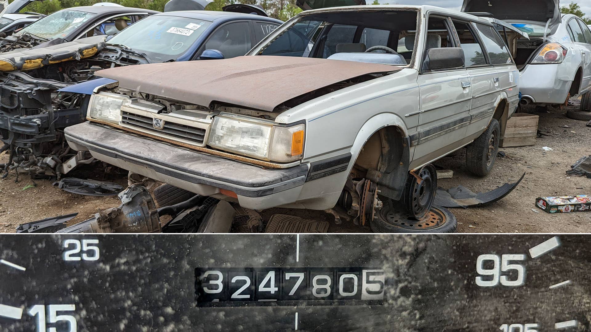 1987 Subaru Wagon The 4WD Subaru : R/4x4