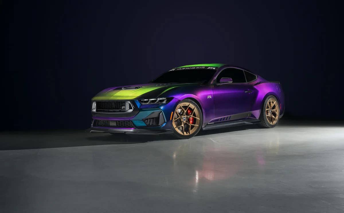 RTR brings color-shifting Mystichrome paint back to the Ford Mustang