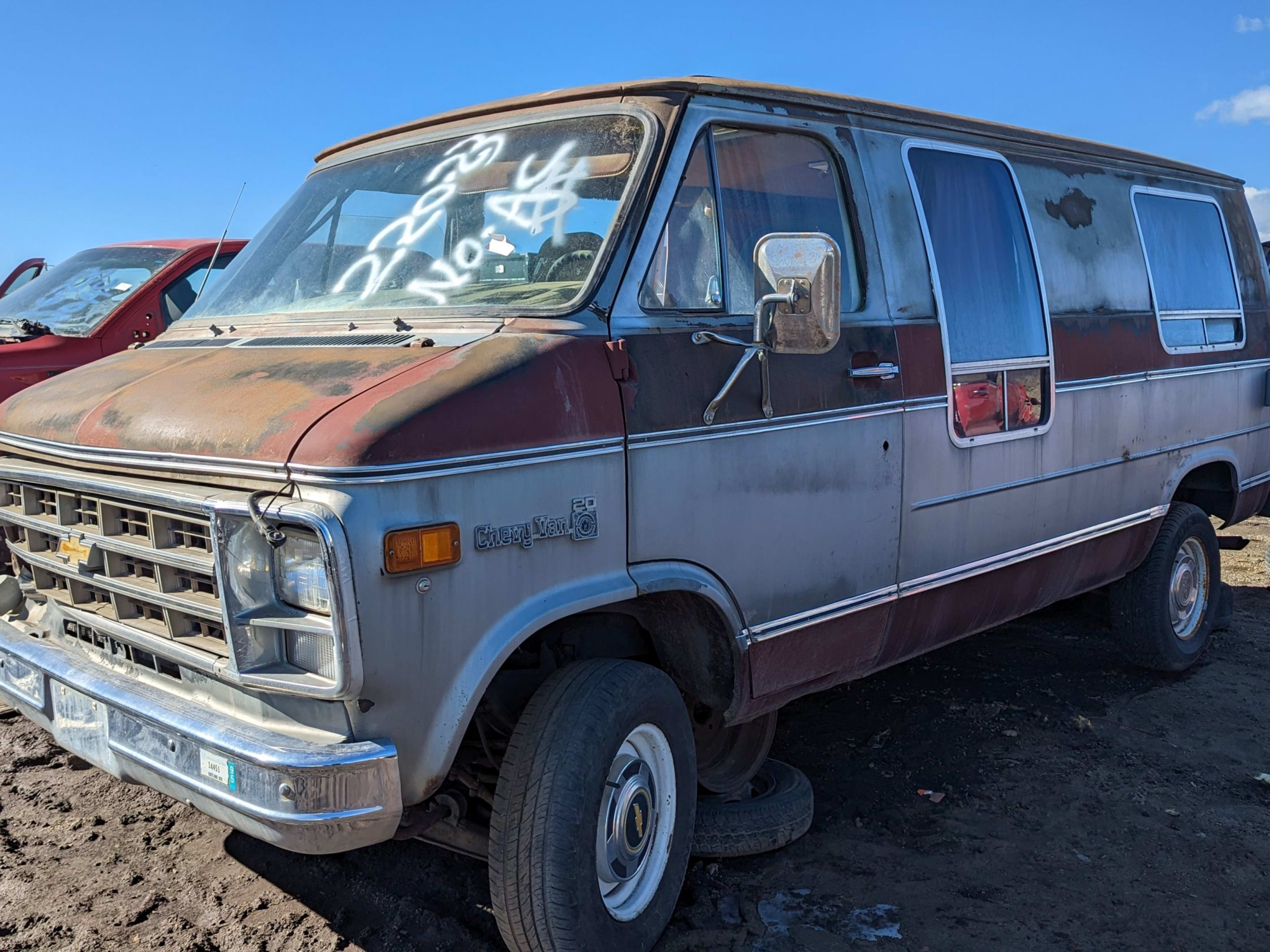 Junkyard Gem: 1978 Chevy Van - Autoblog