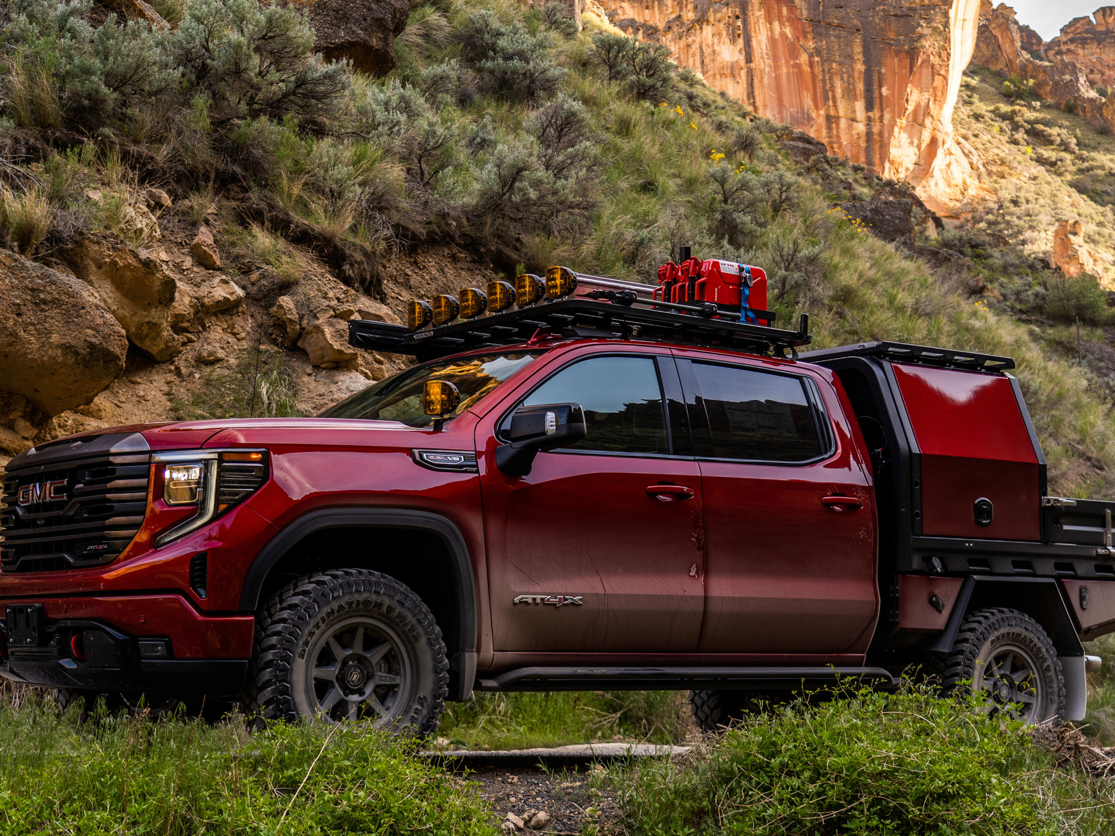 Overland Expo's GMC Sierra AT4X is an Aussie-style ultimate overlander ...