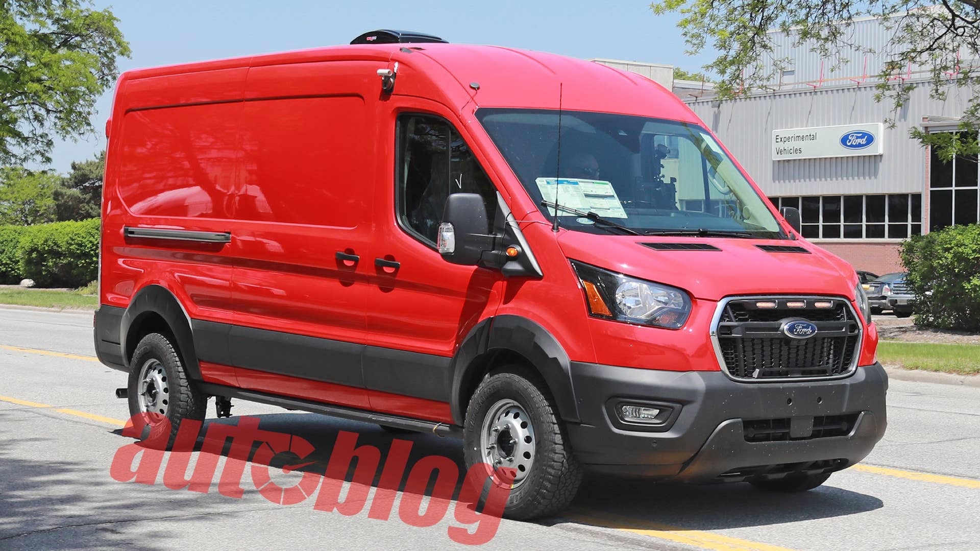 Ford Transit Trail spy photos reveal off-road van for U.S. - Autoblog