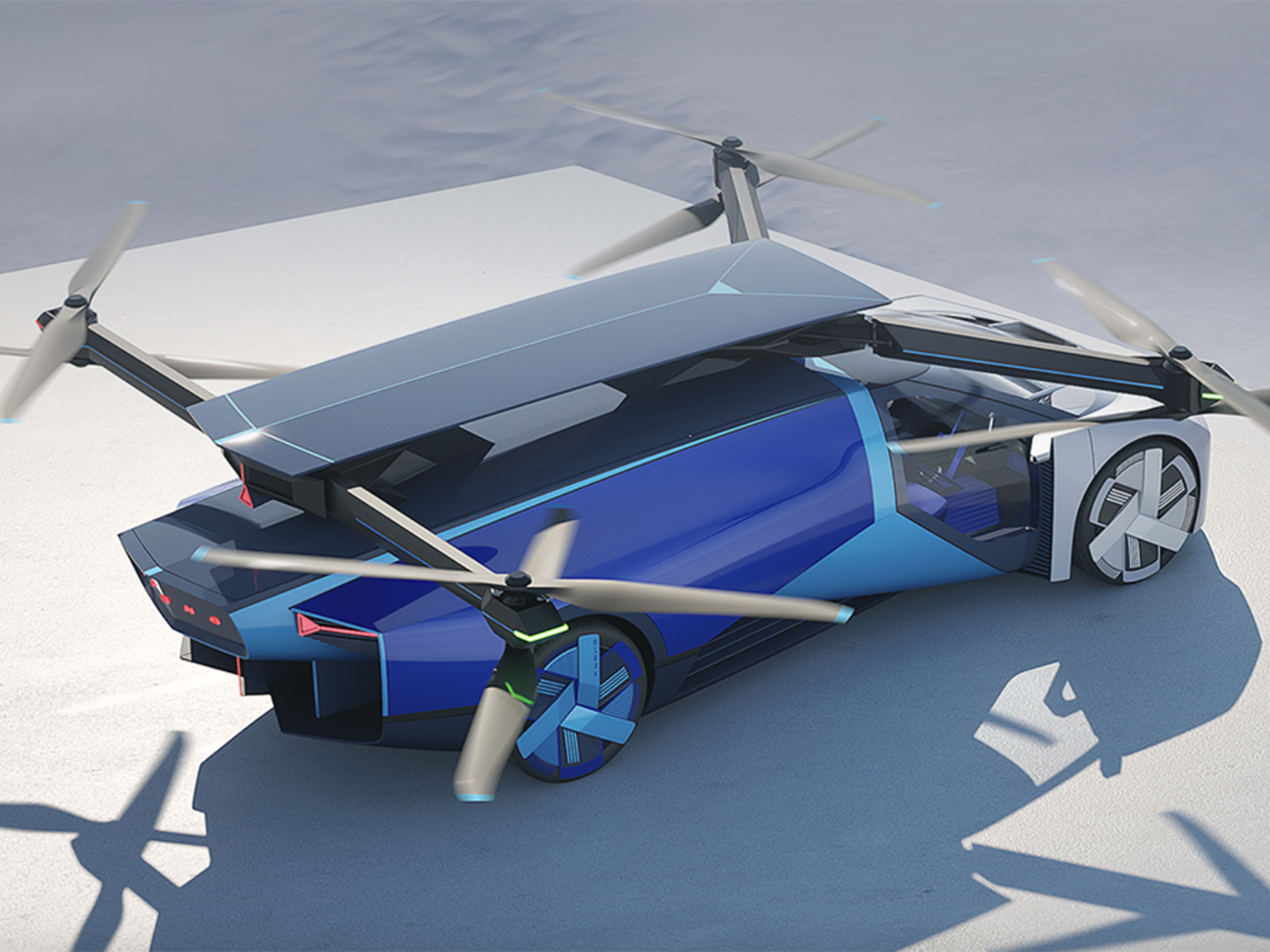 XPeng shows an electric helicopter super car hybrid at CES 2024 - Autoblog