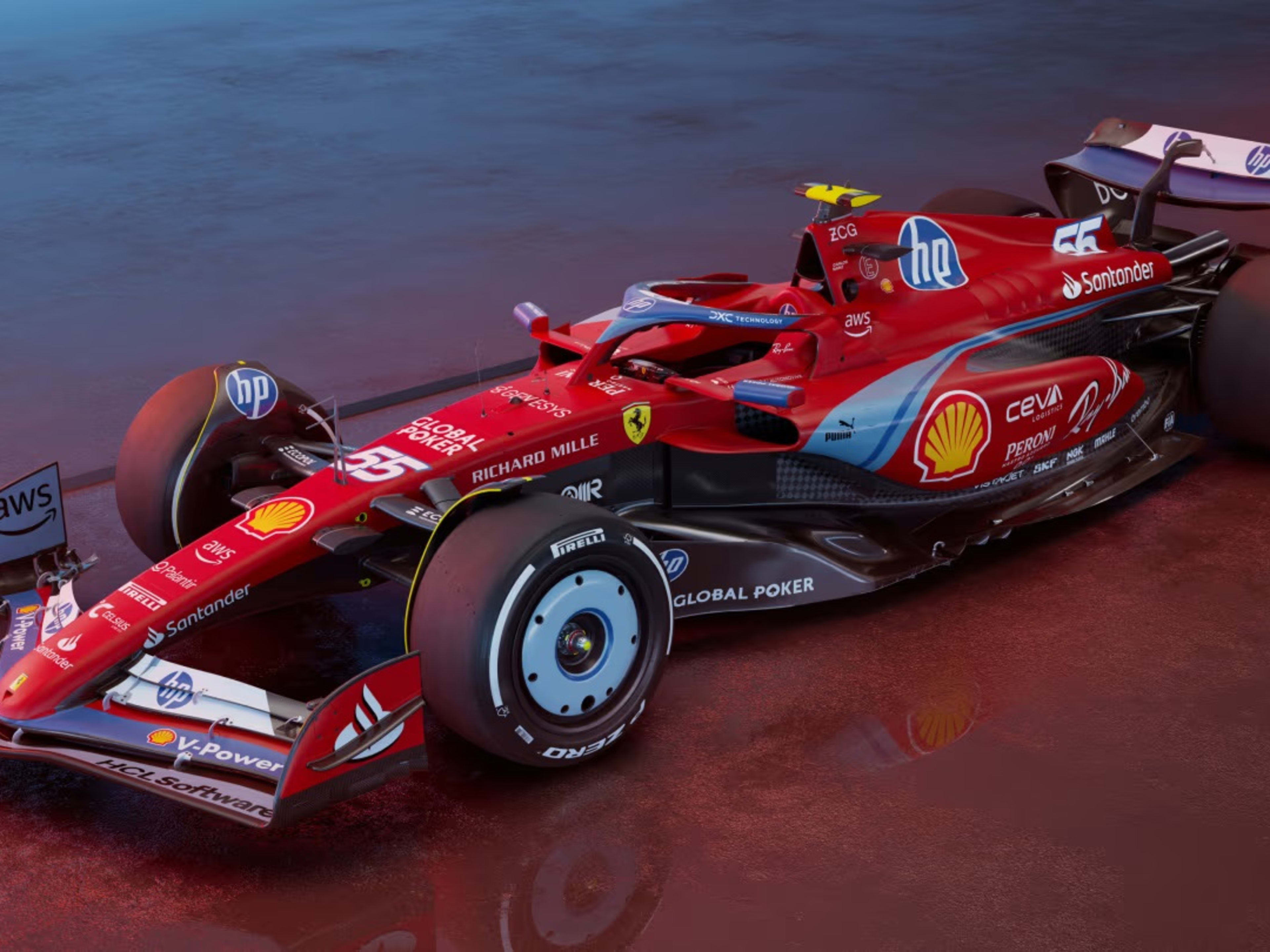 Ferrari Racing Livery