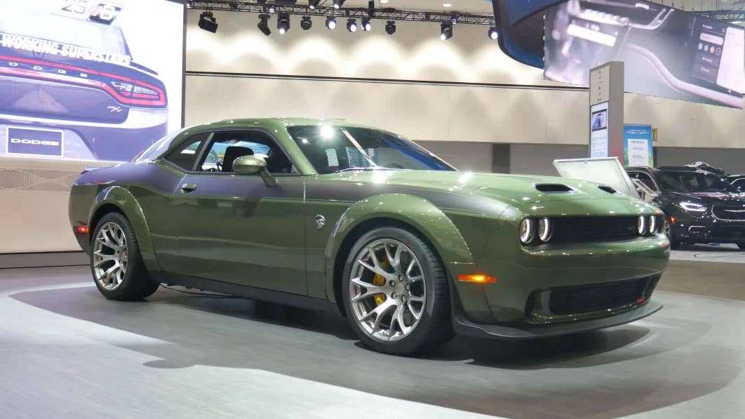 Dodge Challenger Hellcat Green