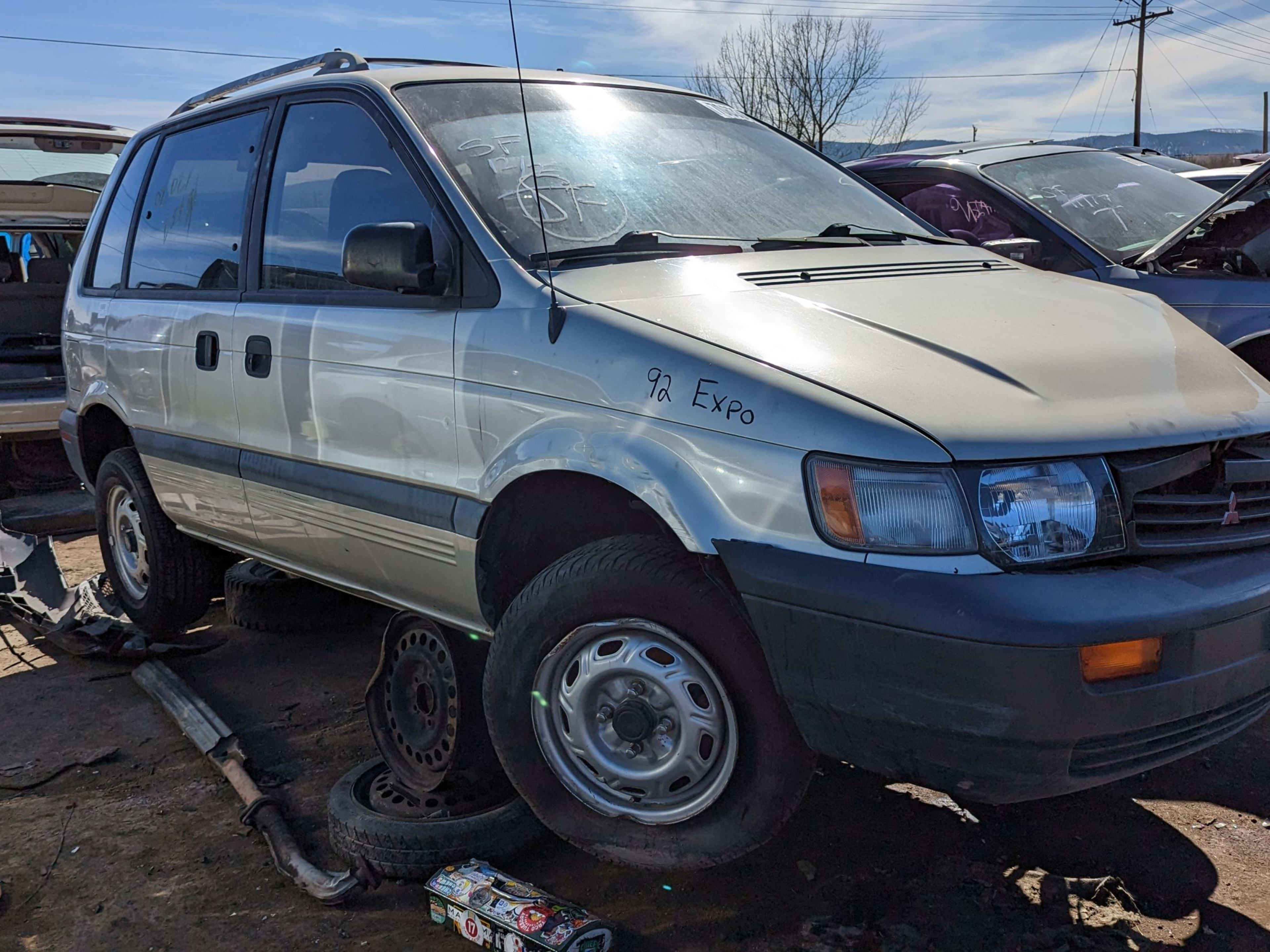 Junkyard Gem: 1992 Mitsubishi Expo LRV - Autoblog