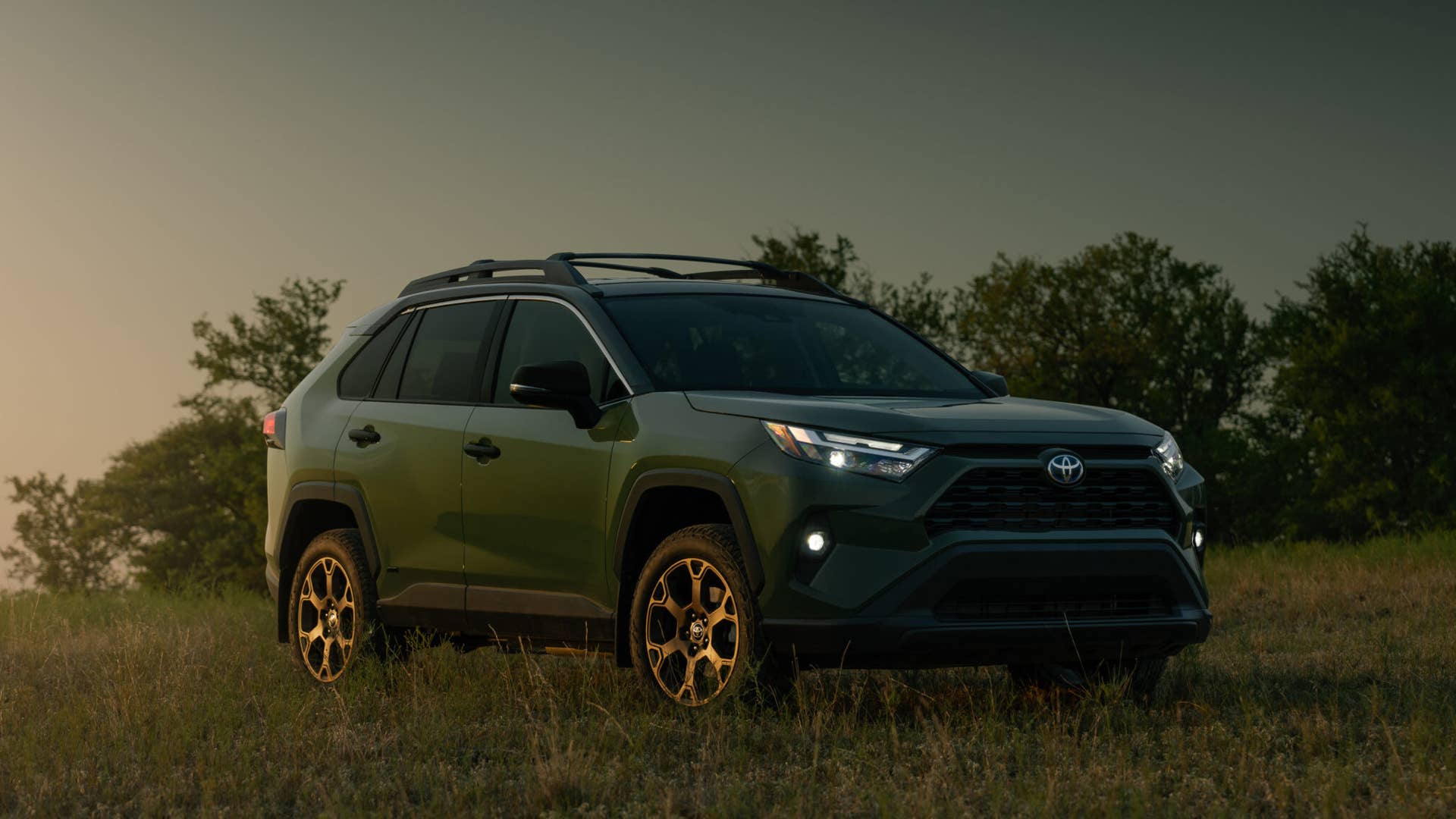 2024 Toyota RAV4 Woodland Edition adds Army Green and a cargo mount ...