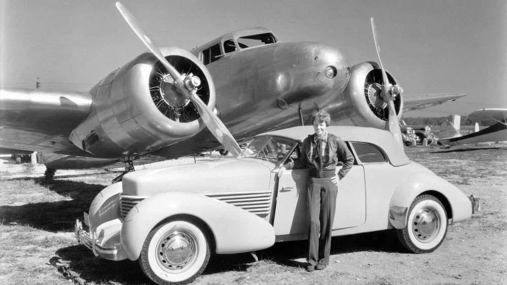Amelia Earhart also loved to pilot cars — her 1937 Cord is going on ...