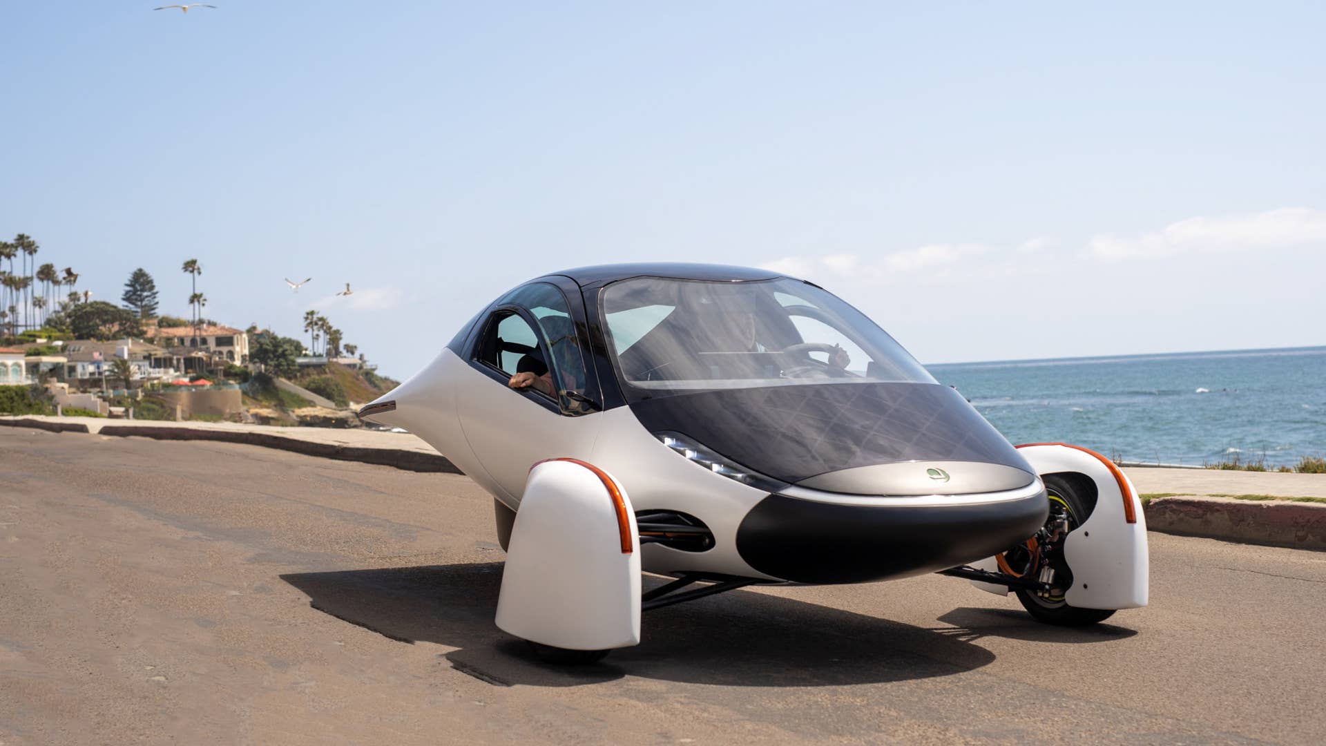 Aptera debuts new solar EV prototype called Gamma - Autoblog