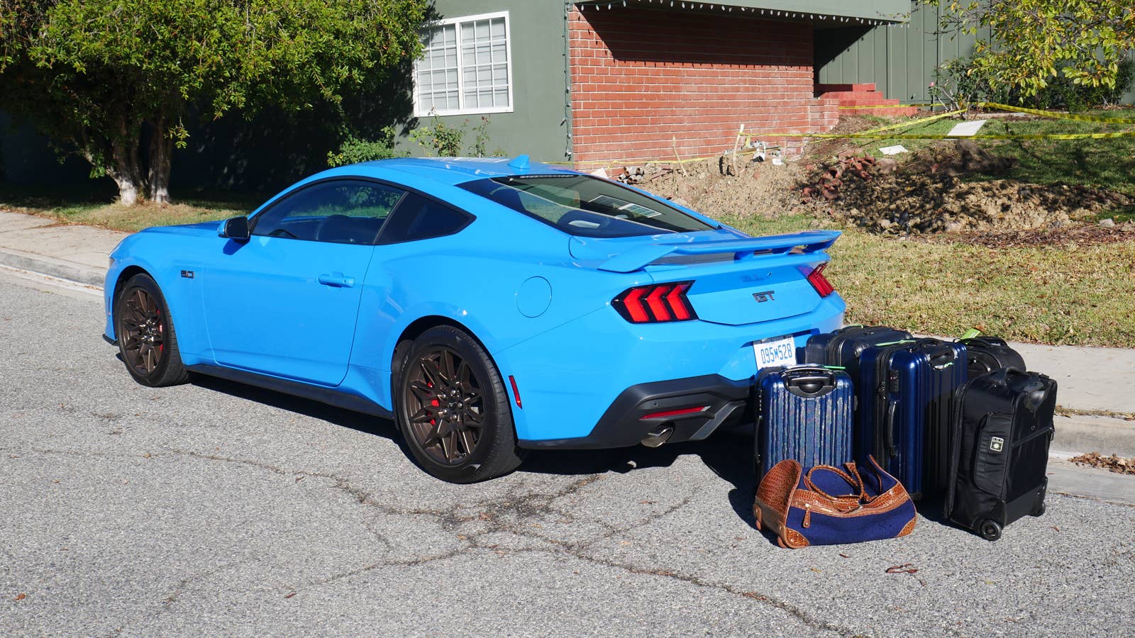 Ford Mustang Luggage Test: How big is the trunk? - Autoblog