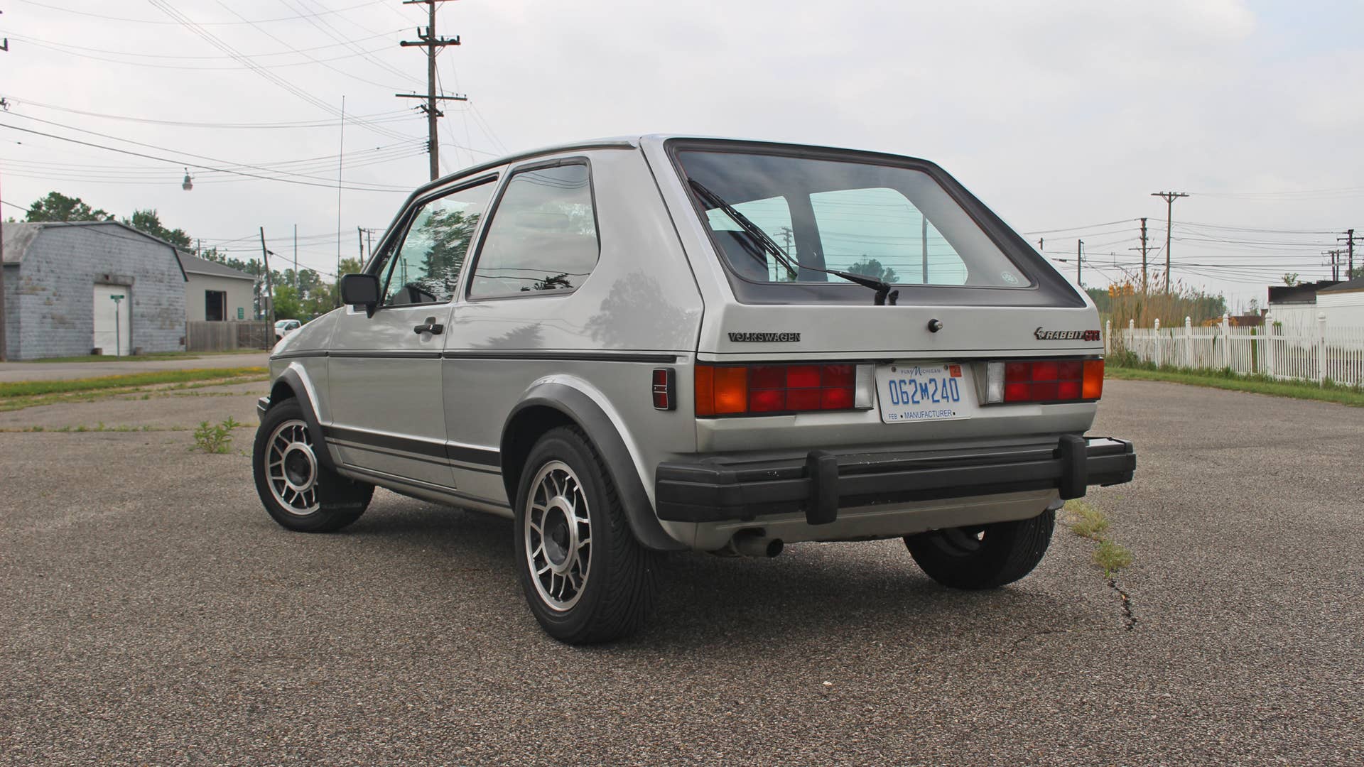 1984 VW Rabbit GTI Driveway Test | Are you louder than Byron's Dodge ...