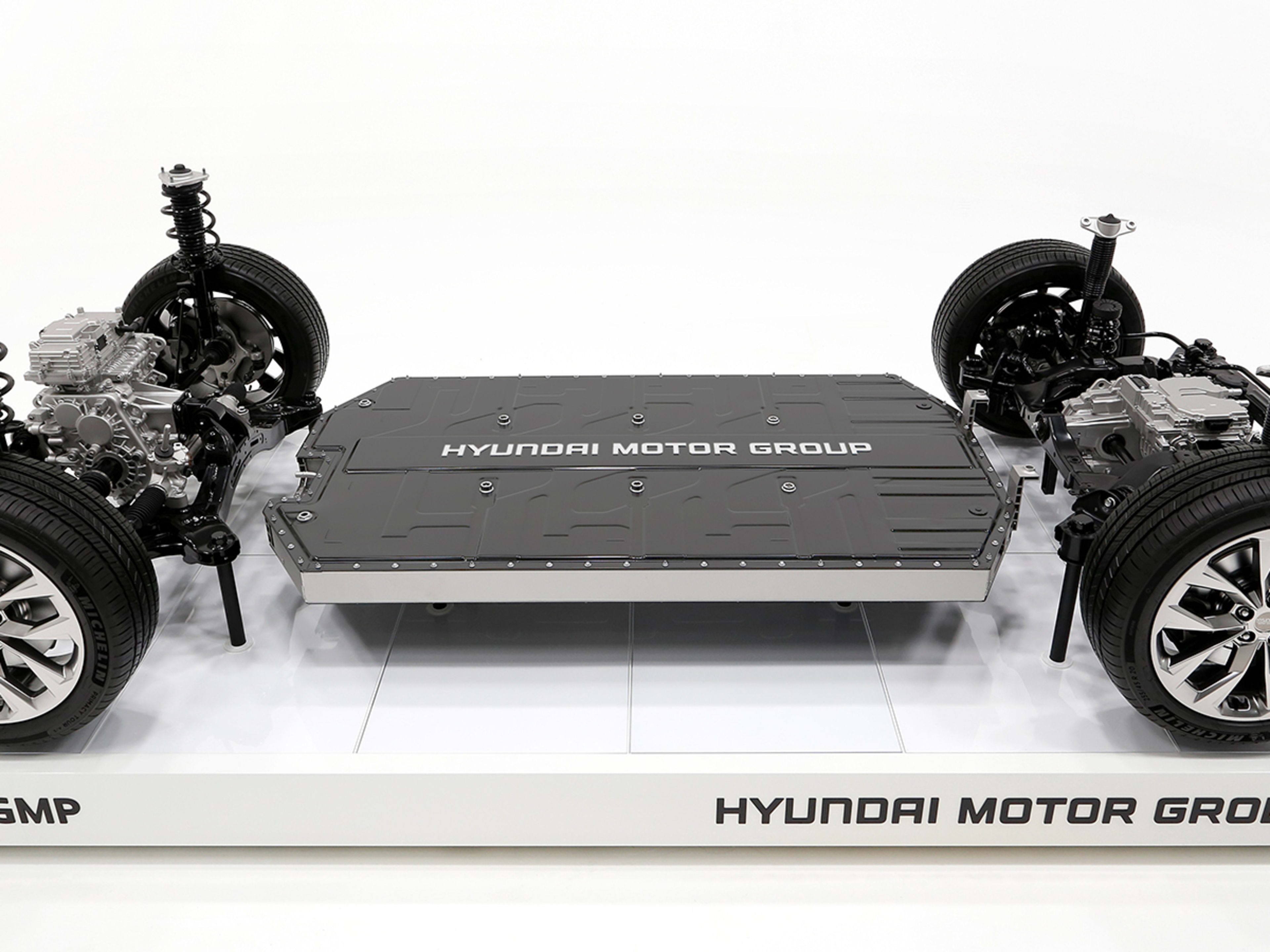 Hyundai Motor Group reveals the E-GMP modular electric platform