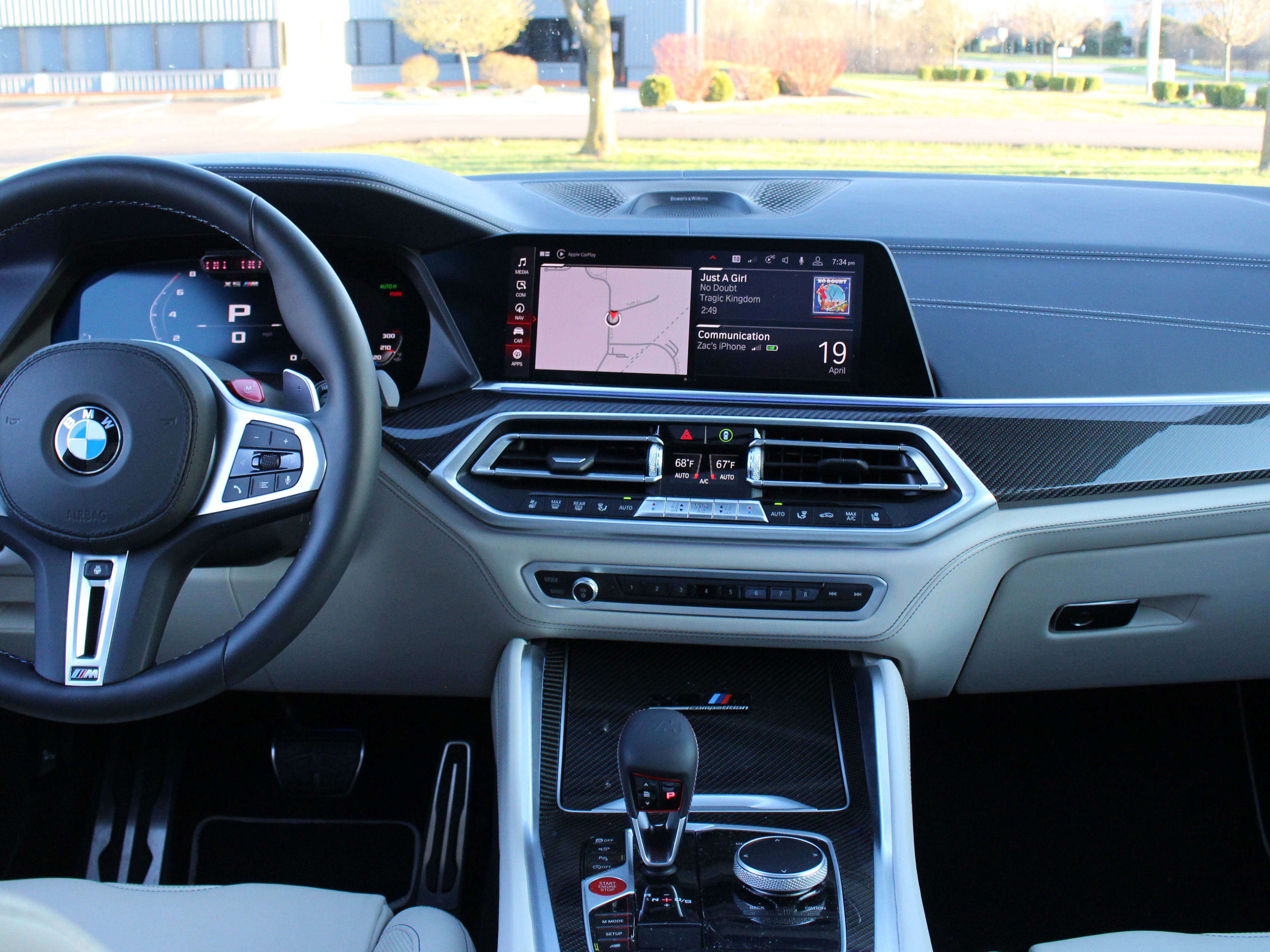 2020 BMW X5 M Competition Interior Driveway Test | Maximum luxury and ...