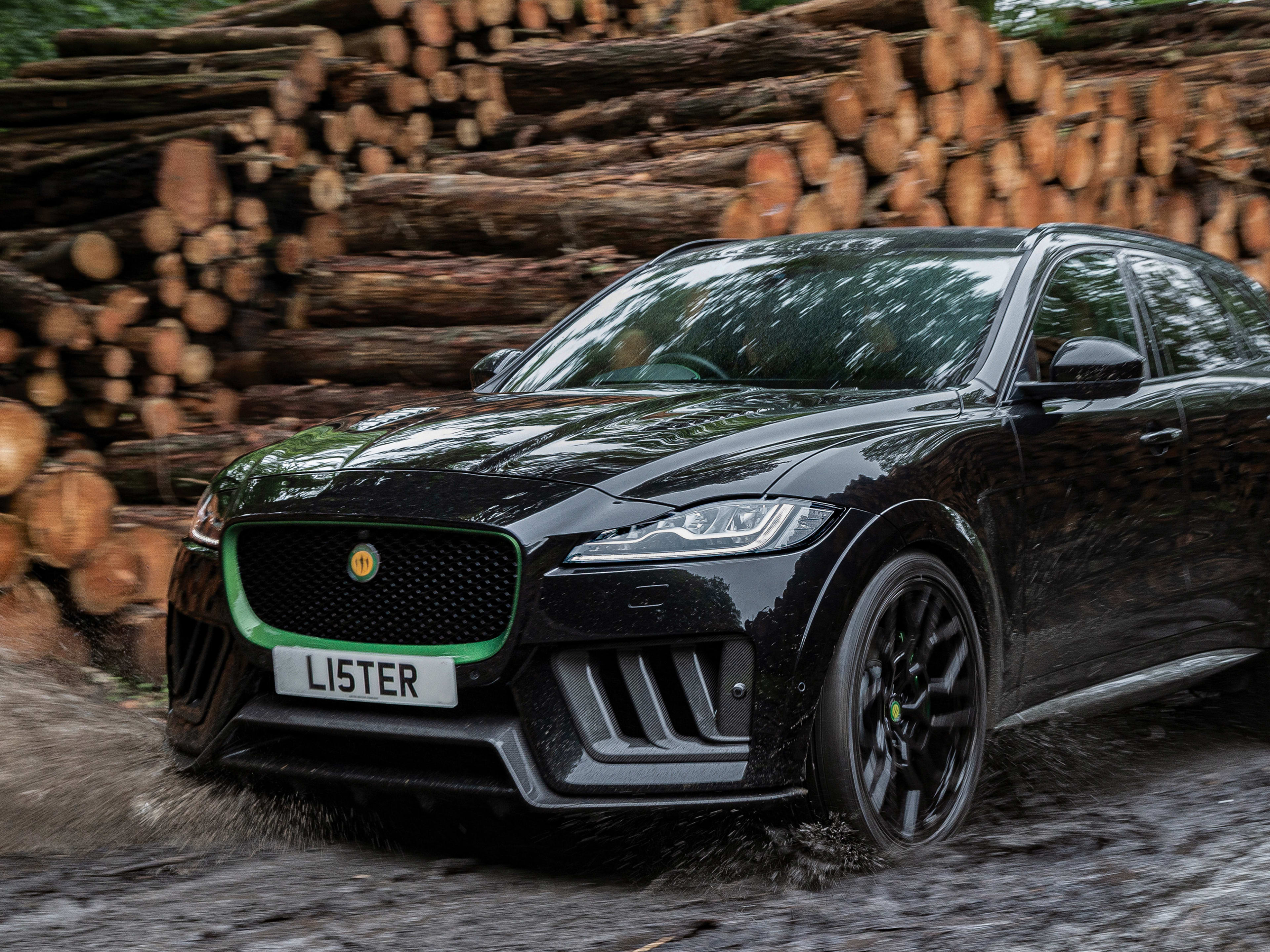Lister Stealth debuts as a reworked Jaguar F-Pace SVR with 195-mph top ...
