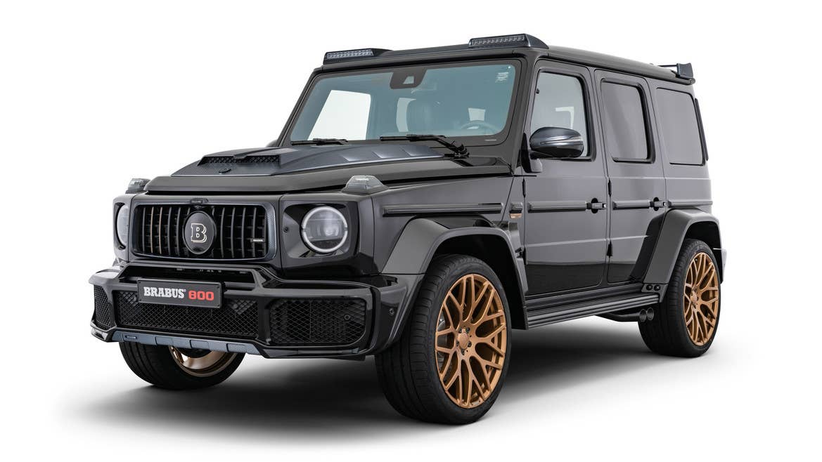 Brabus 800 is a bold, fast, black and gold take on the Mercedes-AMG G ...
