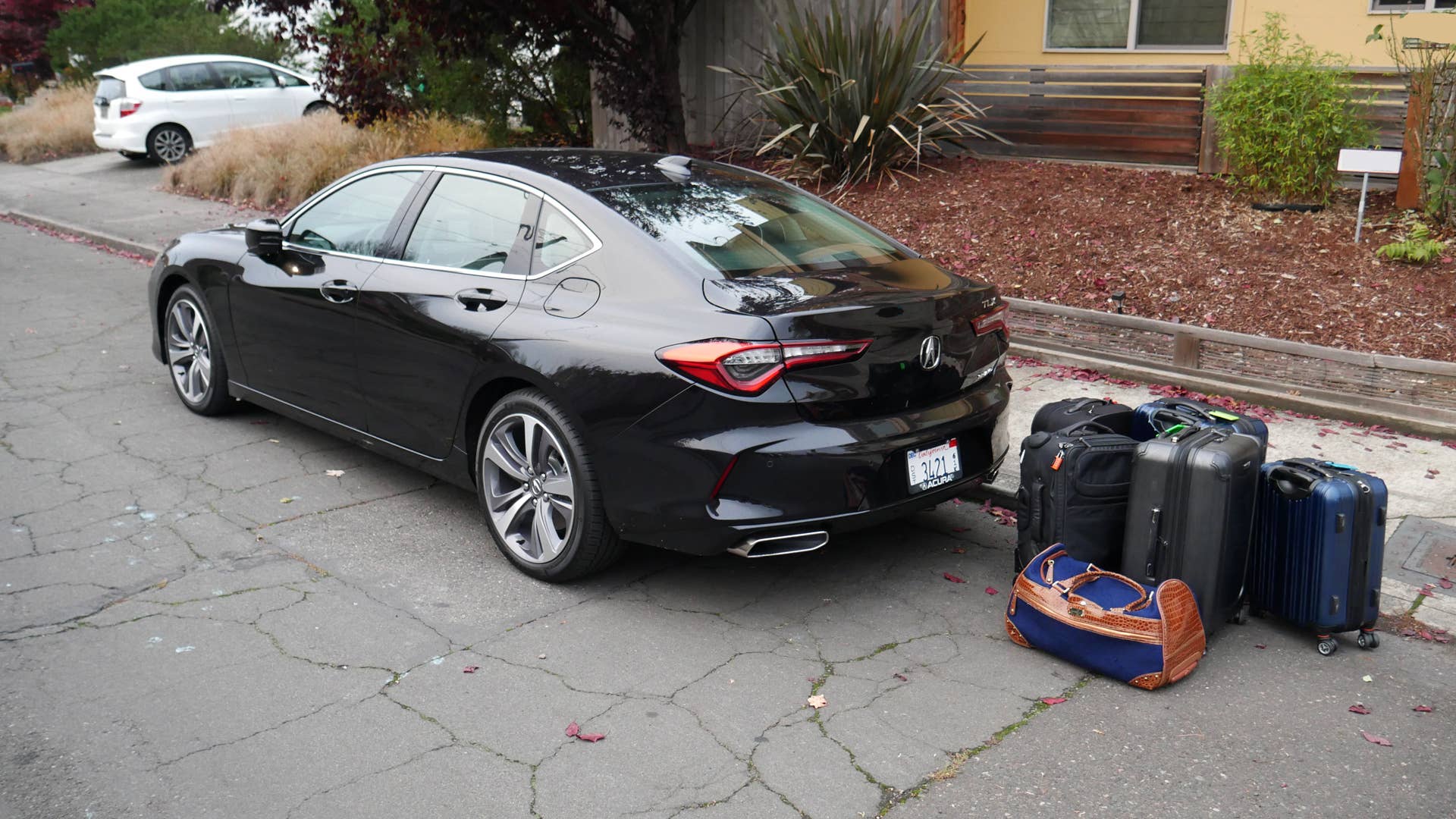 Acura TLX Luggage Test | Perfectly reasonable trunk space