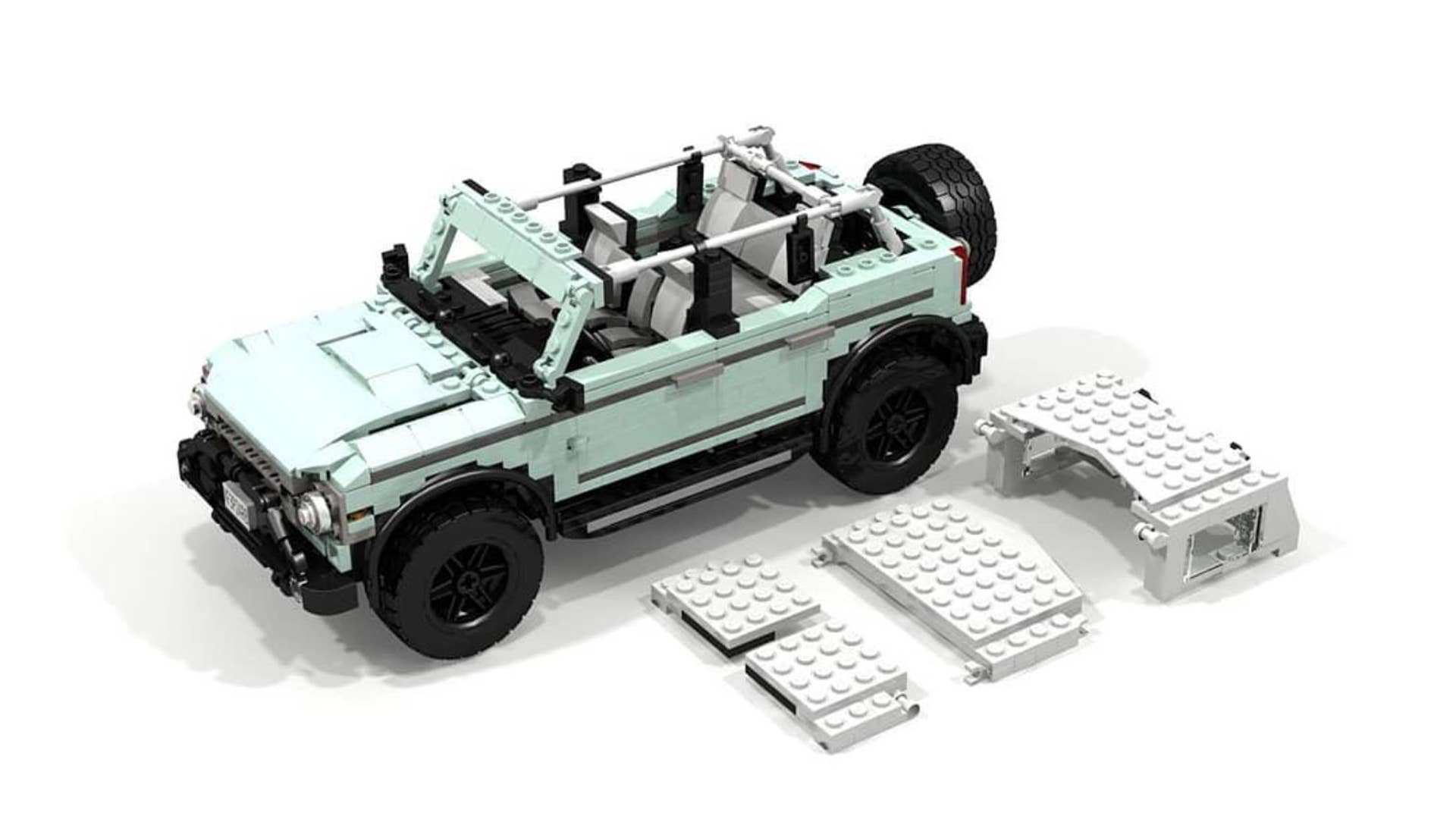 Lego Ford Bronco Instructions