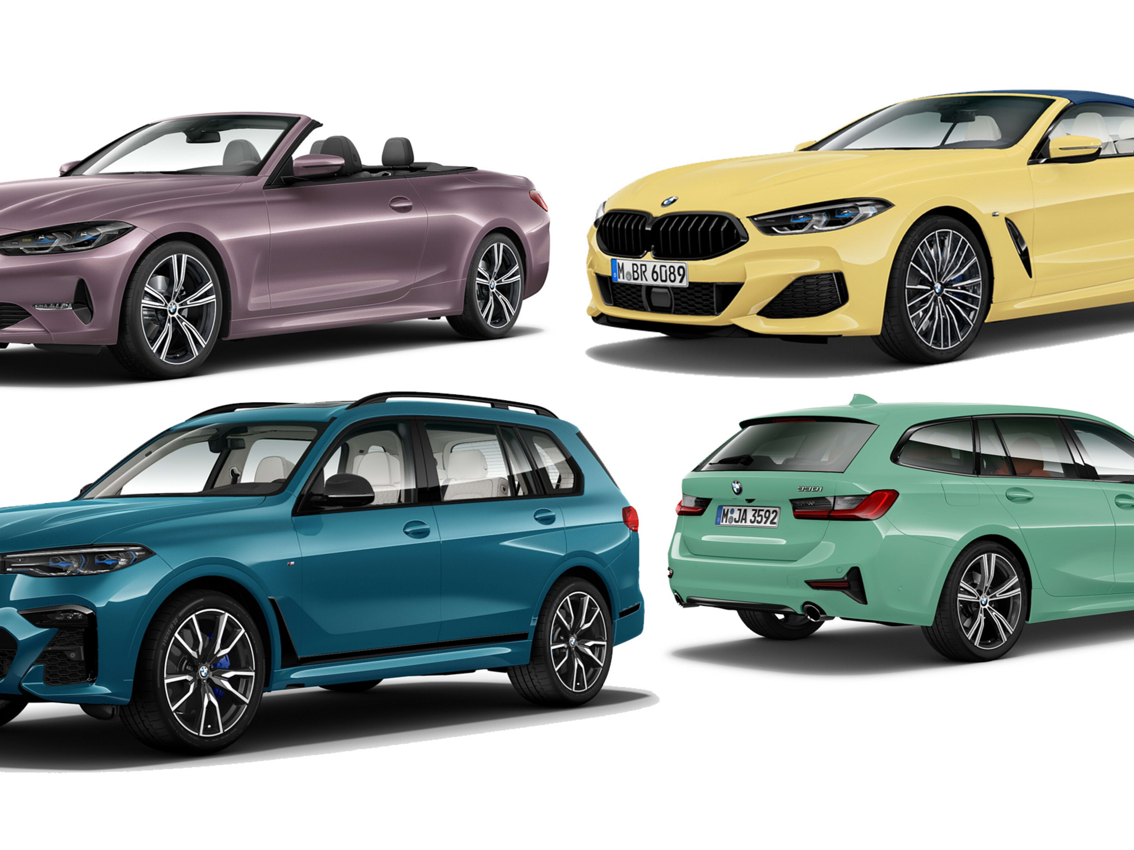 Dakar Yellow! Mint Green! Behold the glory that is the BMW Individual ...