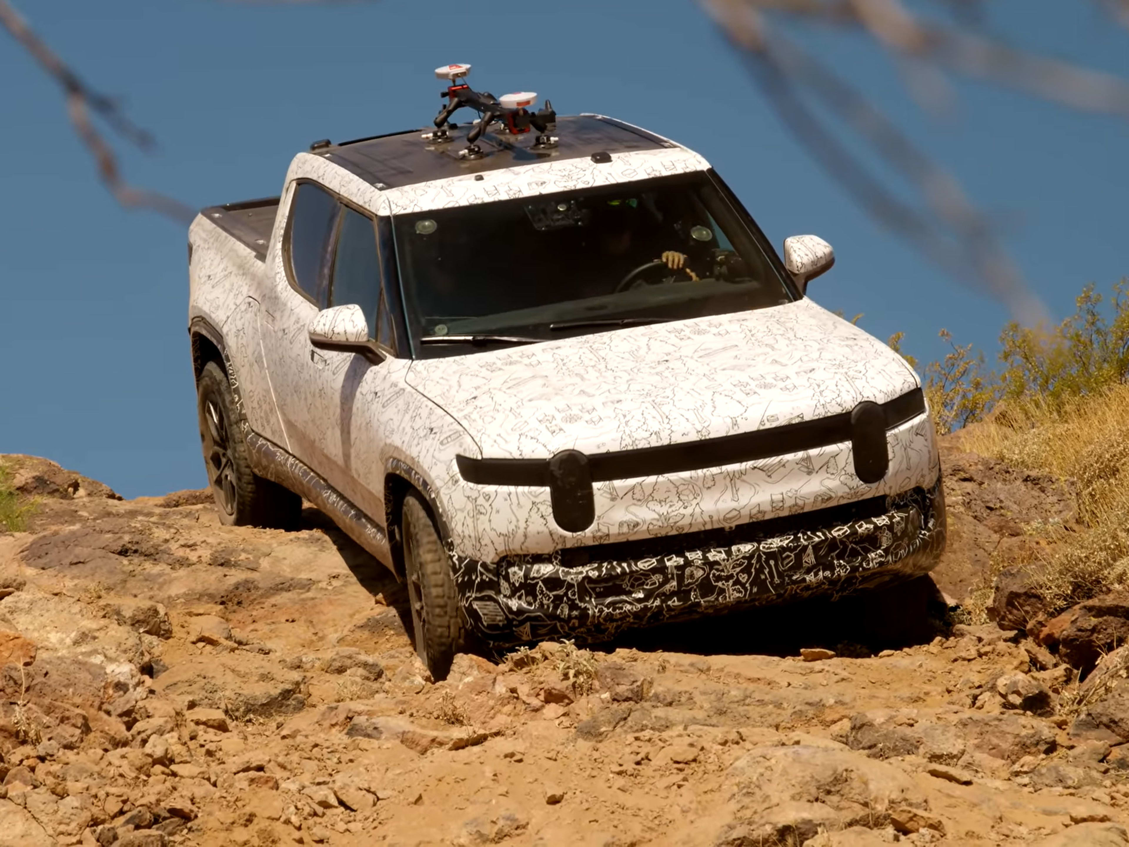 Rivian R1T faces first competitive test in Rebelle Rally - Autoblog